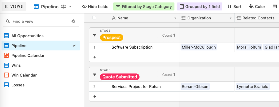 Airtable: Creating a CRM (Part 3) – Opportunities | Scott Hemmeter